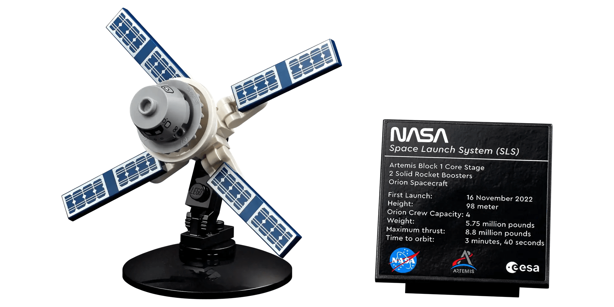LEGO Artemis Space Launch System officially revealed
