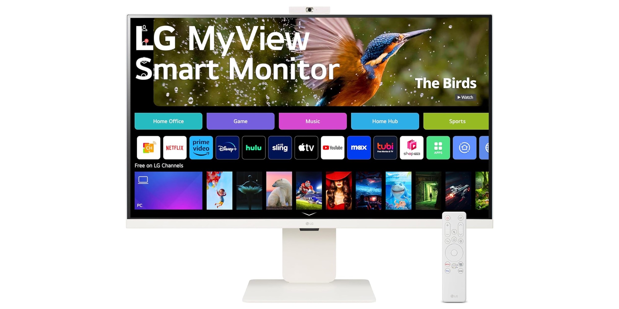 LG's 32-inch 4K Smart Monitor with AirPlay 2 drops to new low of $450 ...