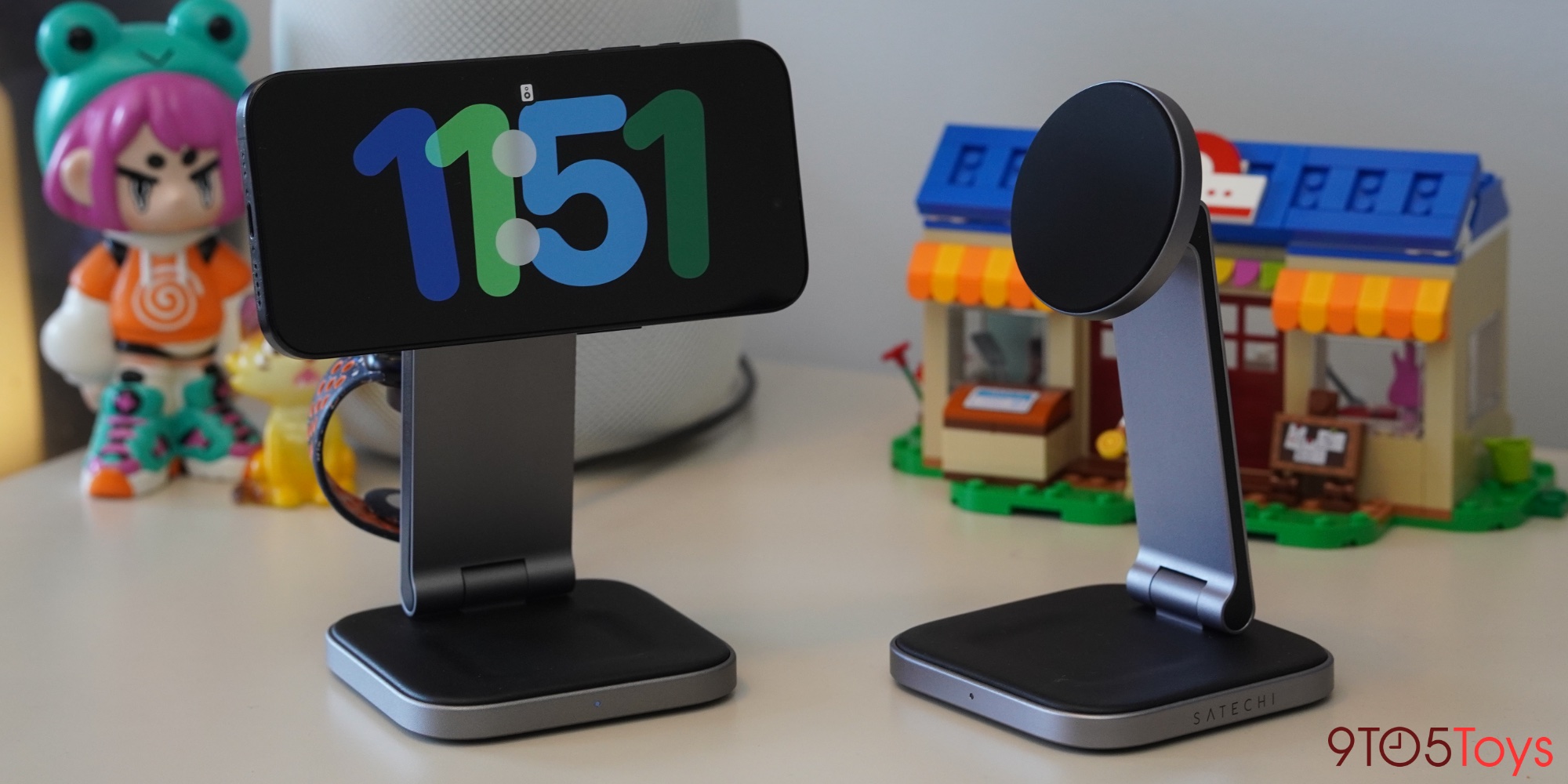 Satechi Qi2 charging stands debut with two foldable designs