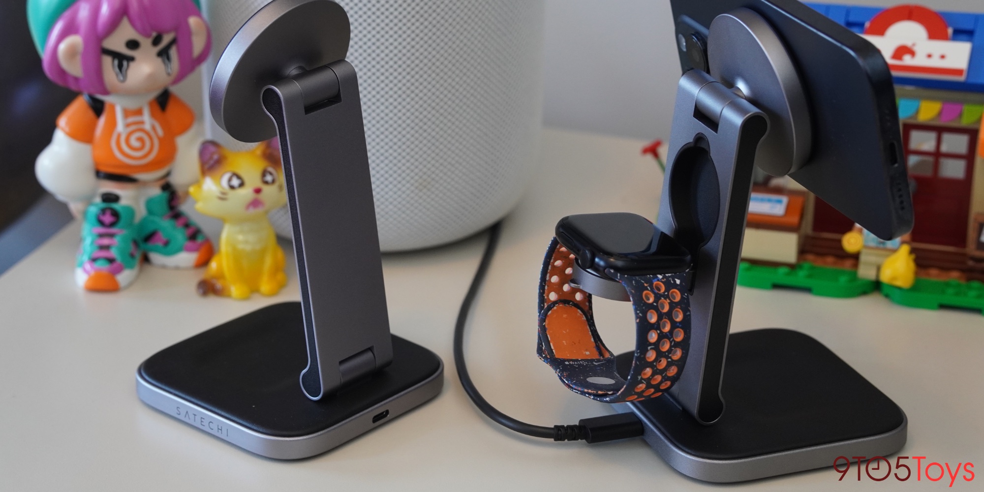 Satechi Qi2 charging stands debut with two foldable designs