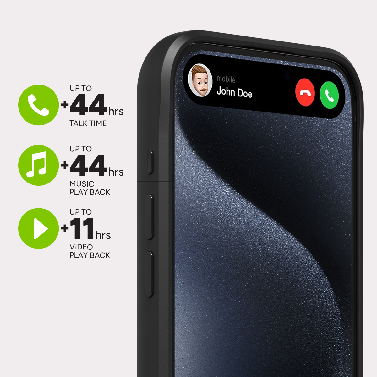 mophie's new juice pack case adds 50% more battery life to iPhone 15 ...