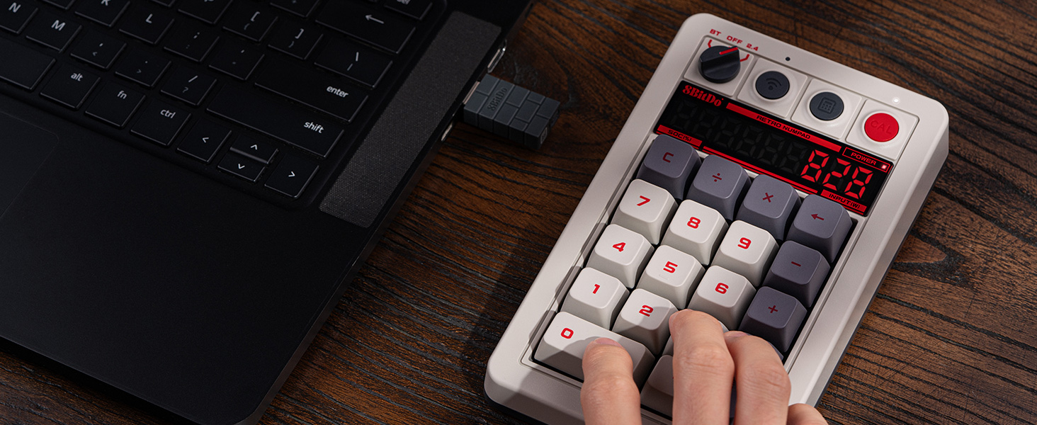 8BitDo's epic new Retro Mechanical Numpad for Windows and Android goes ...