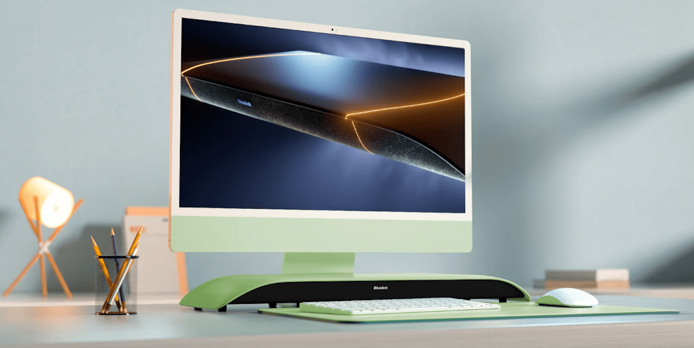 Soundblade under-monitor sound bar delivers a mini cinema to your desk ...