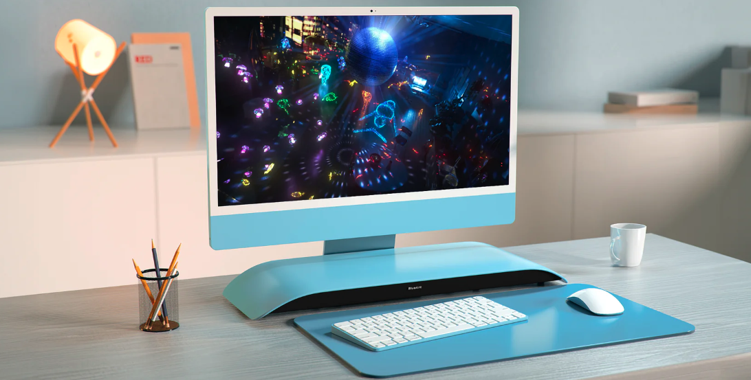 Soundblade under-monitor sound bar delivers a mini cinema to your desk ...