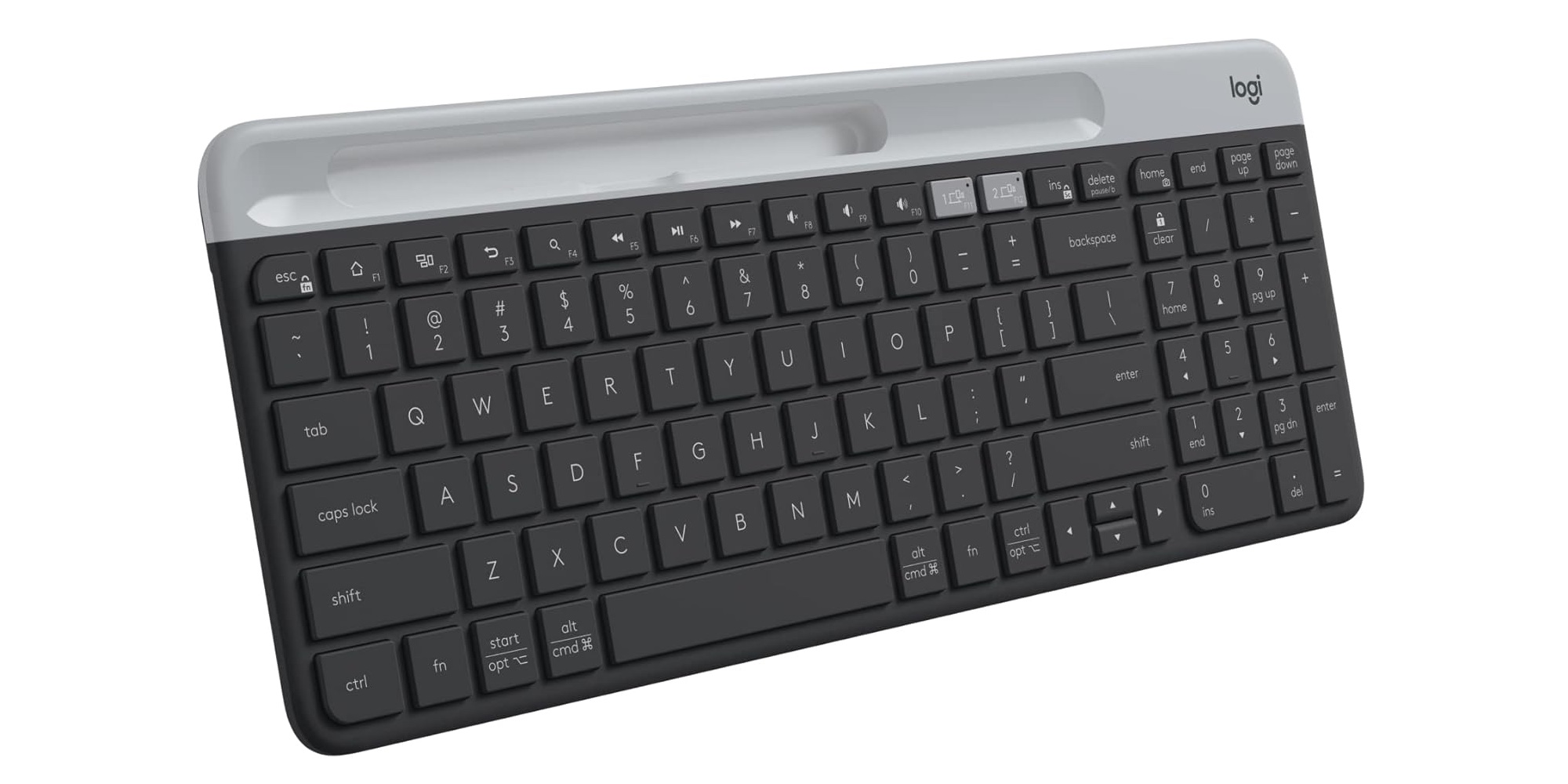 Logitech K585 multi-device keyboard with built-in iPhone and iPad dock ...