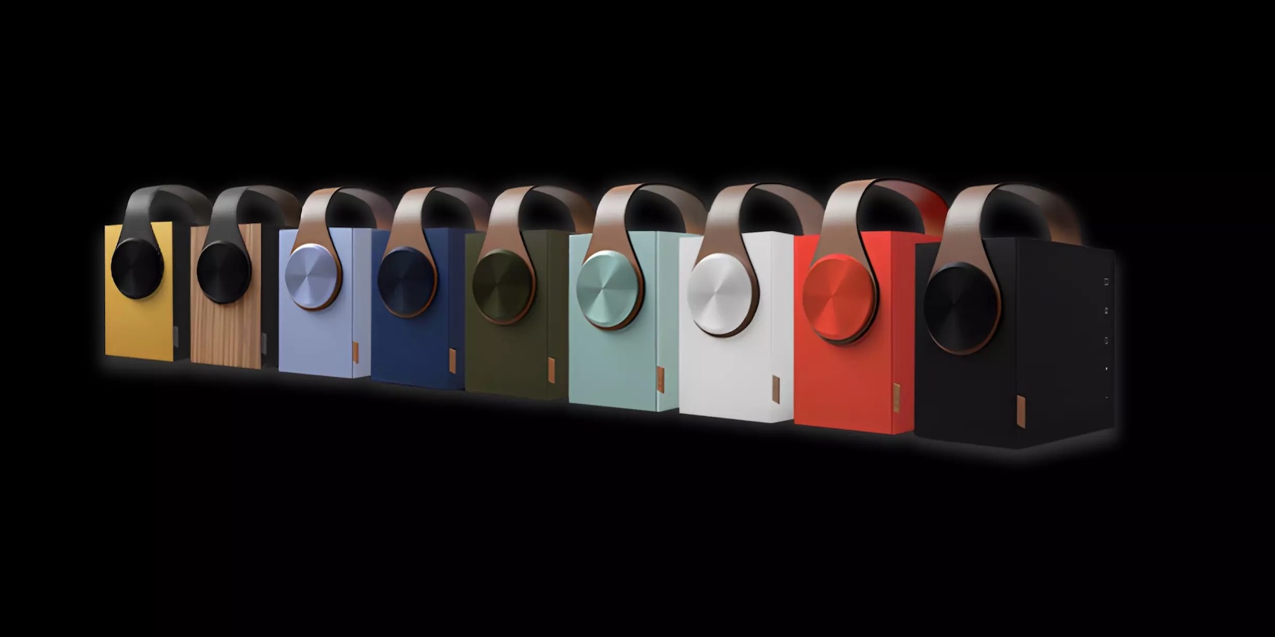Check out the gorgeous new retro-modern Morel BIGGIE speaker