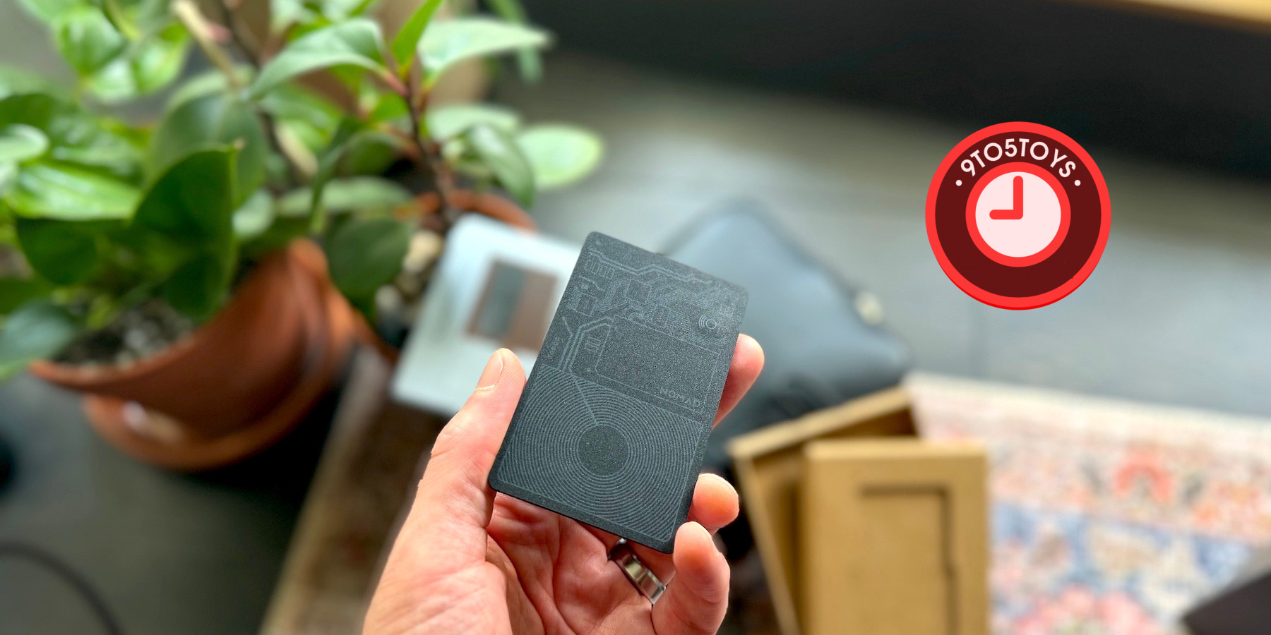 Nomad debuts new Find My Tracking Card with MagSafe charging