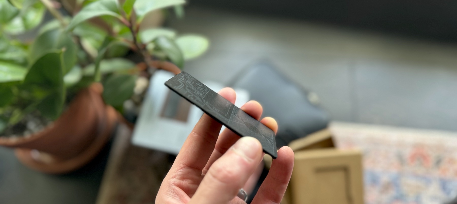 Nomad debuts new Find My Tracking Card with MagSafe charging