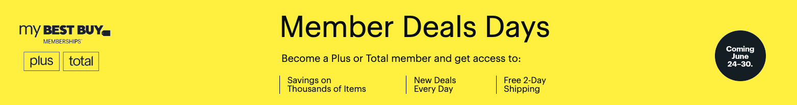 Best Buy Member Deals Days sale starts next week