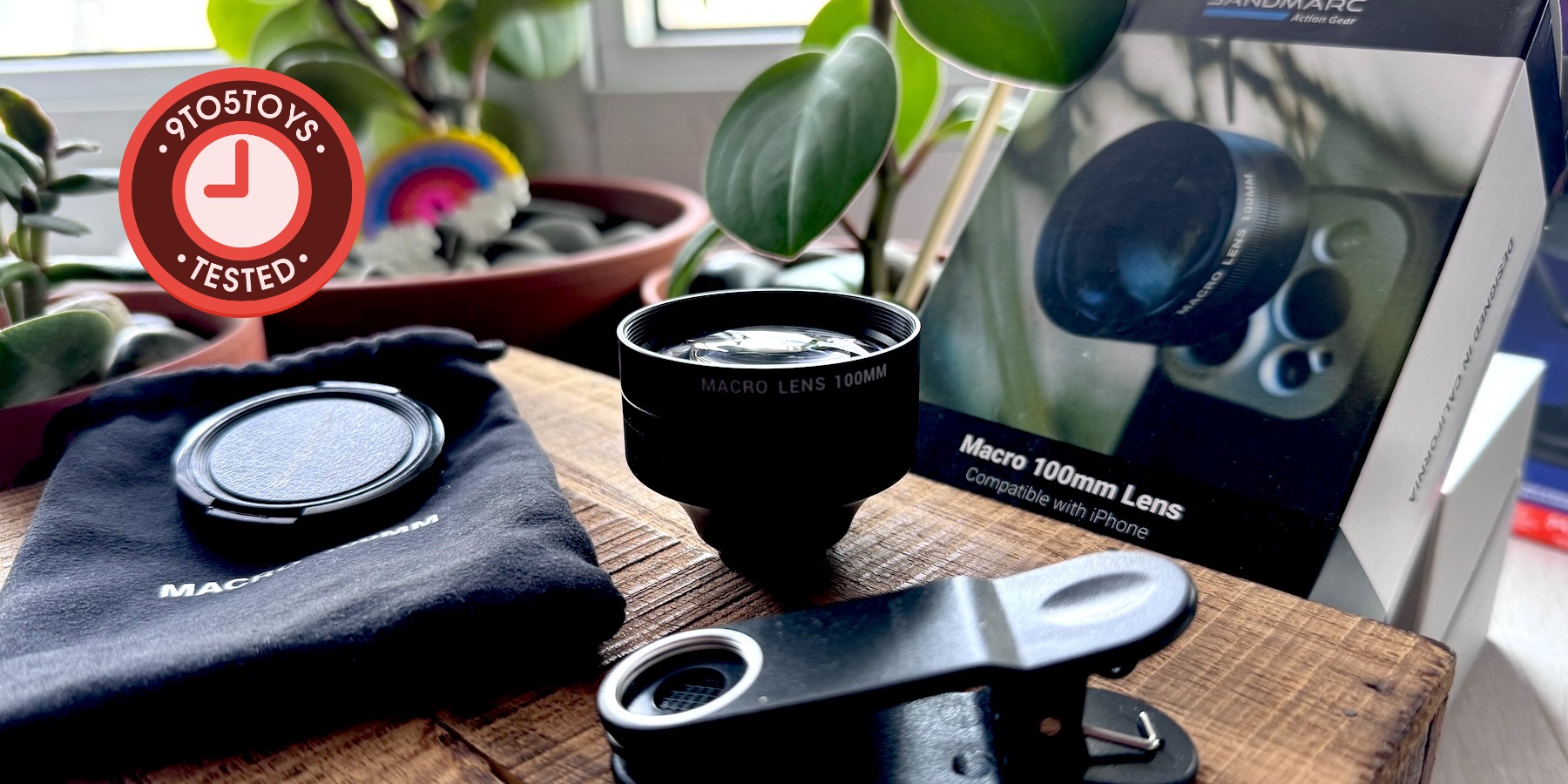 SANDMARC 100mm close-up iPhone Macro Lens