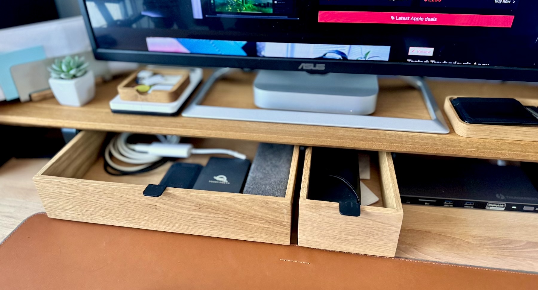 Tested: Oakywood's gorgeous new wood and steel desktop drawers aren't ...