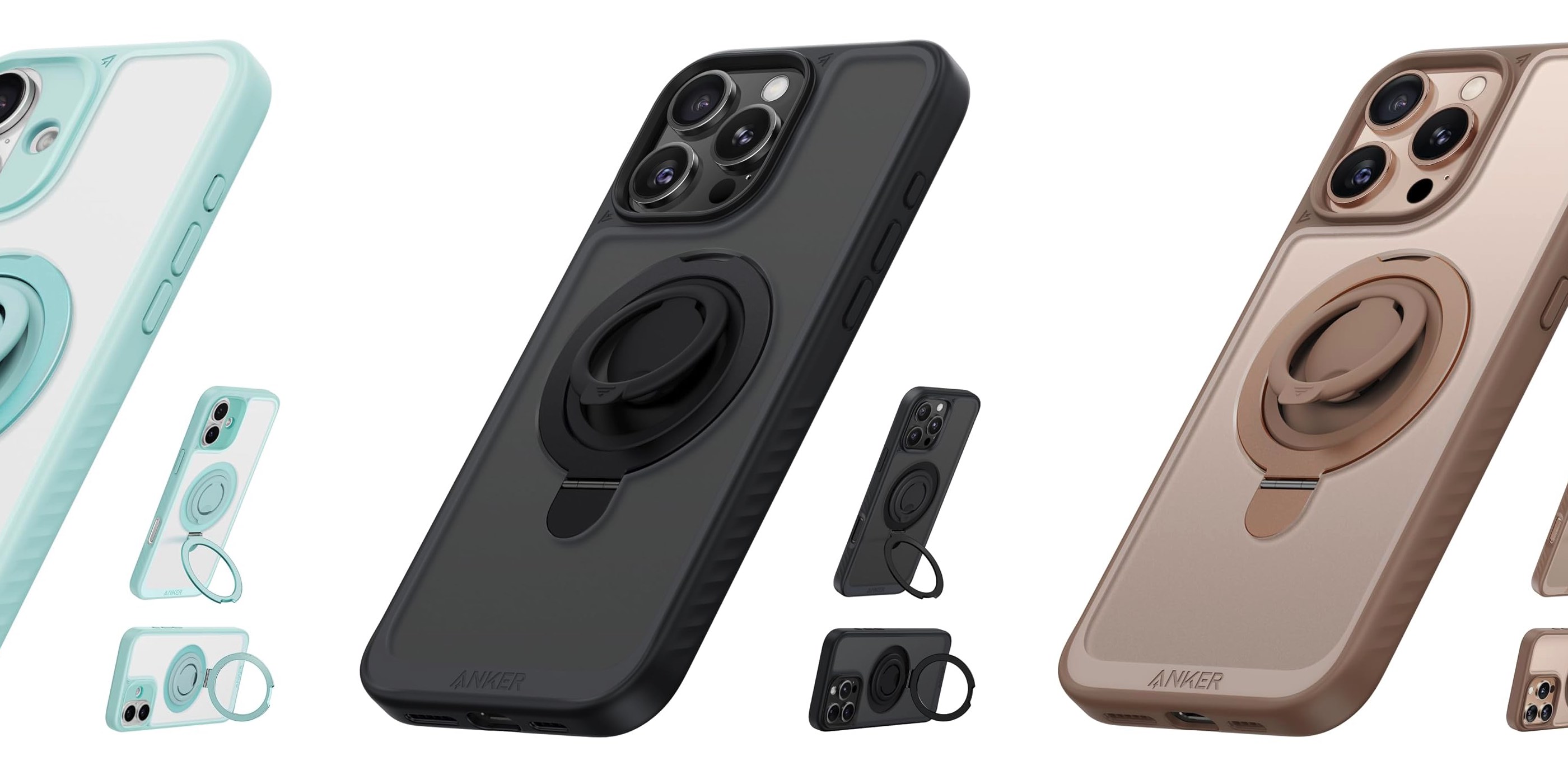 Anker's new magnetic ring stand case for all iPhone 16 models just ...