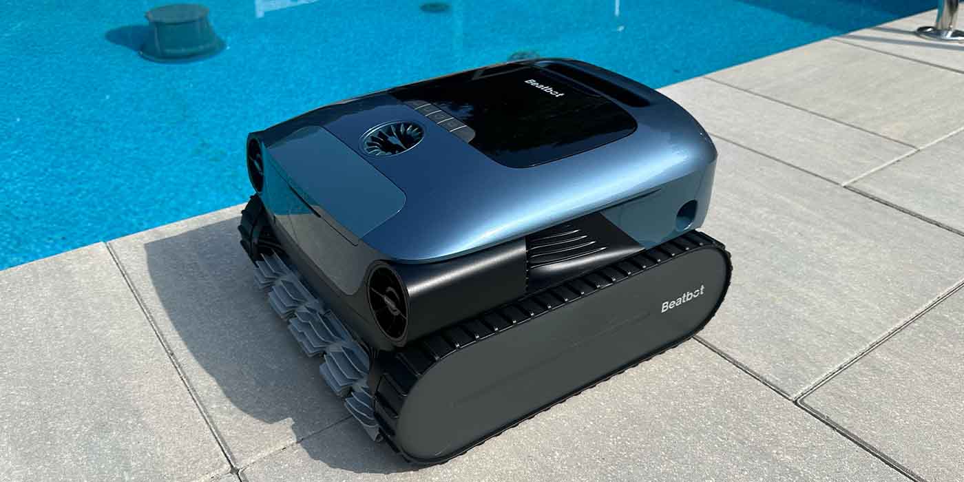 Pool maintenance is easy with the Aquasense Pro from Beatbot