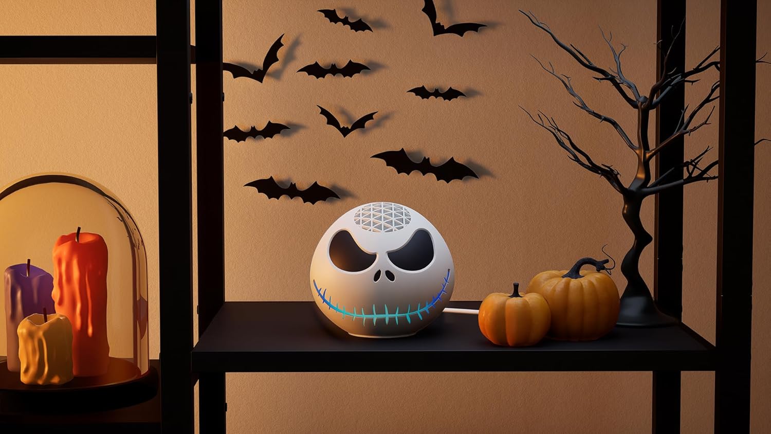 Wrap your Echo Dot speaker with official new Jack Skellington case ...