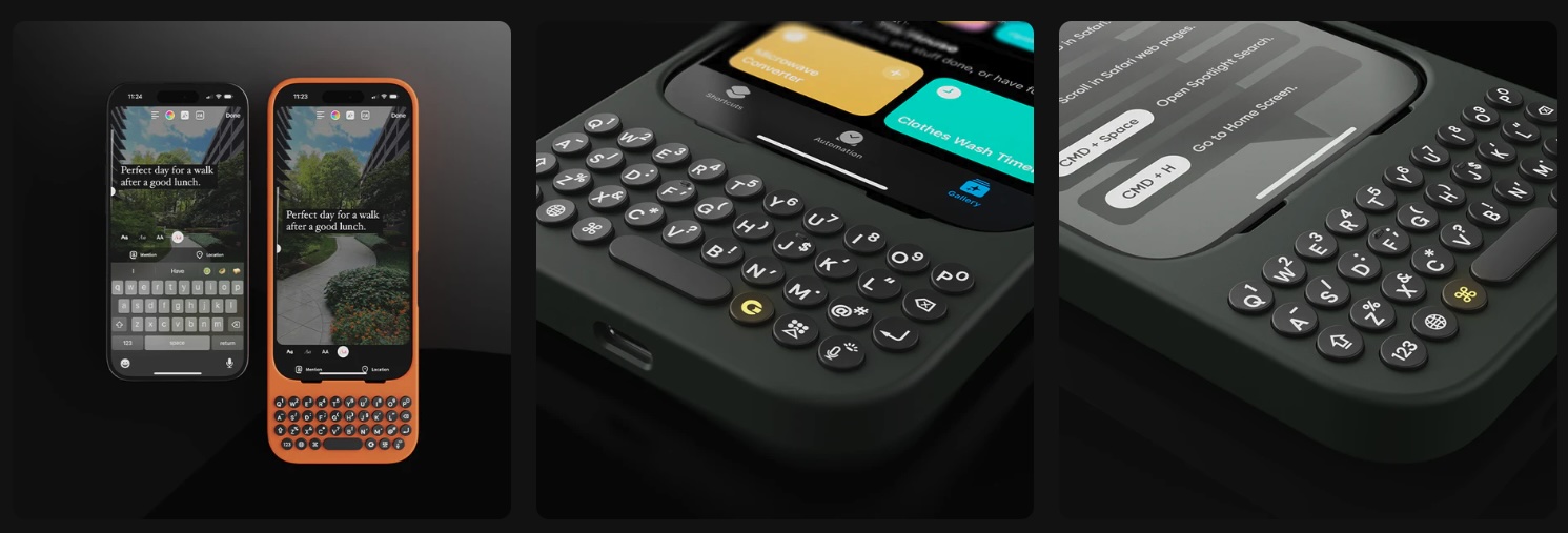 Upgraded Clicks iPhone 16 Keyboard Cases are here