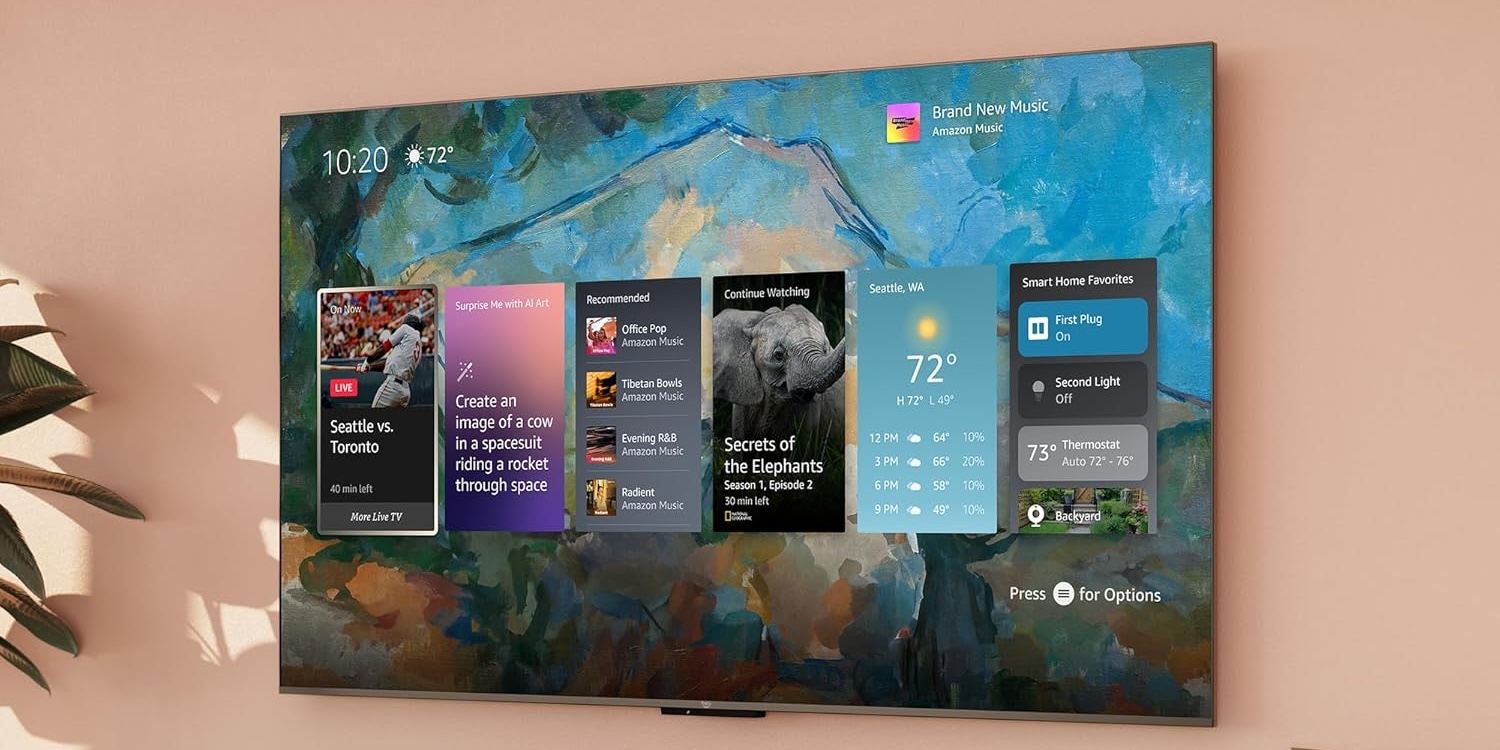 Amazon's new flagship 144Hz mini-LED Omni smart Fire TVs hit Black ...