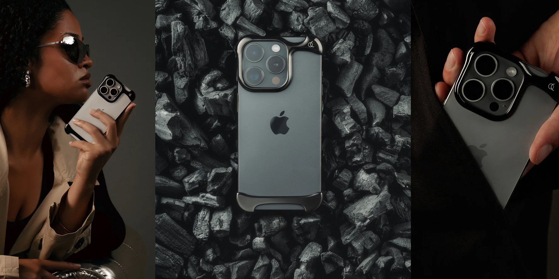 Arc Titanium Black iPhone 16 Bumper Case back in stock today