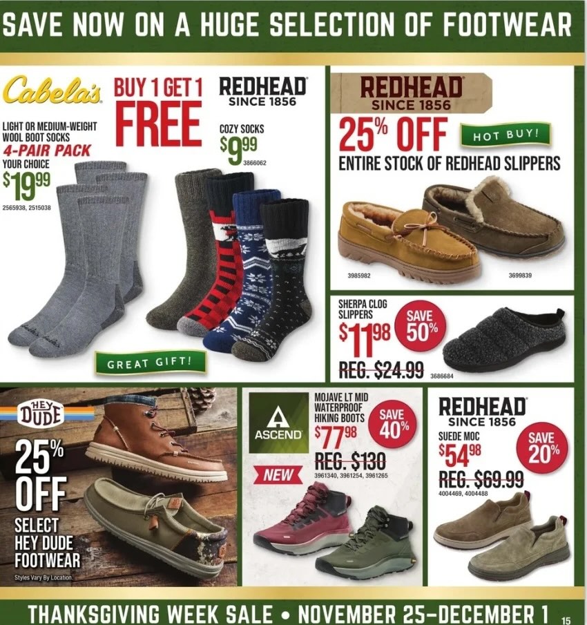 Bass Pro Shops and Cabela’s 2024 Black Friday ad
