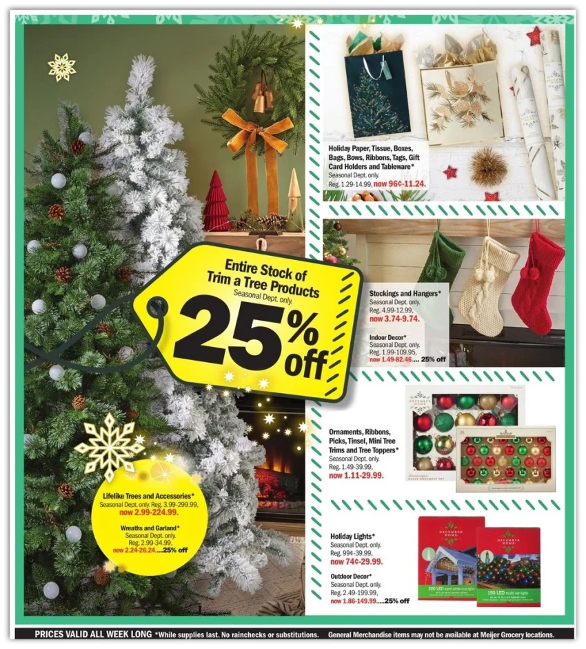 Meijer 2024 Black Friday ad