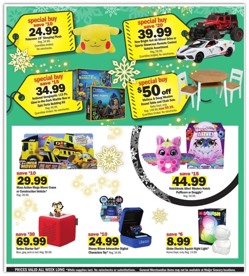Meijer 2024 Black Friday ad