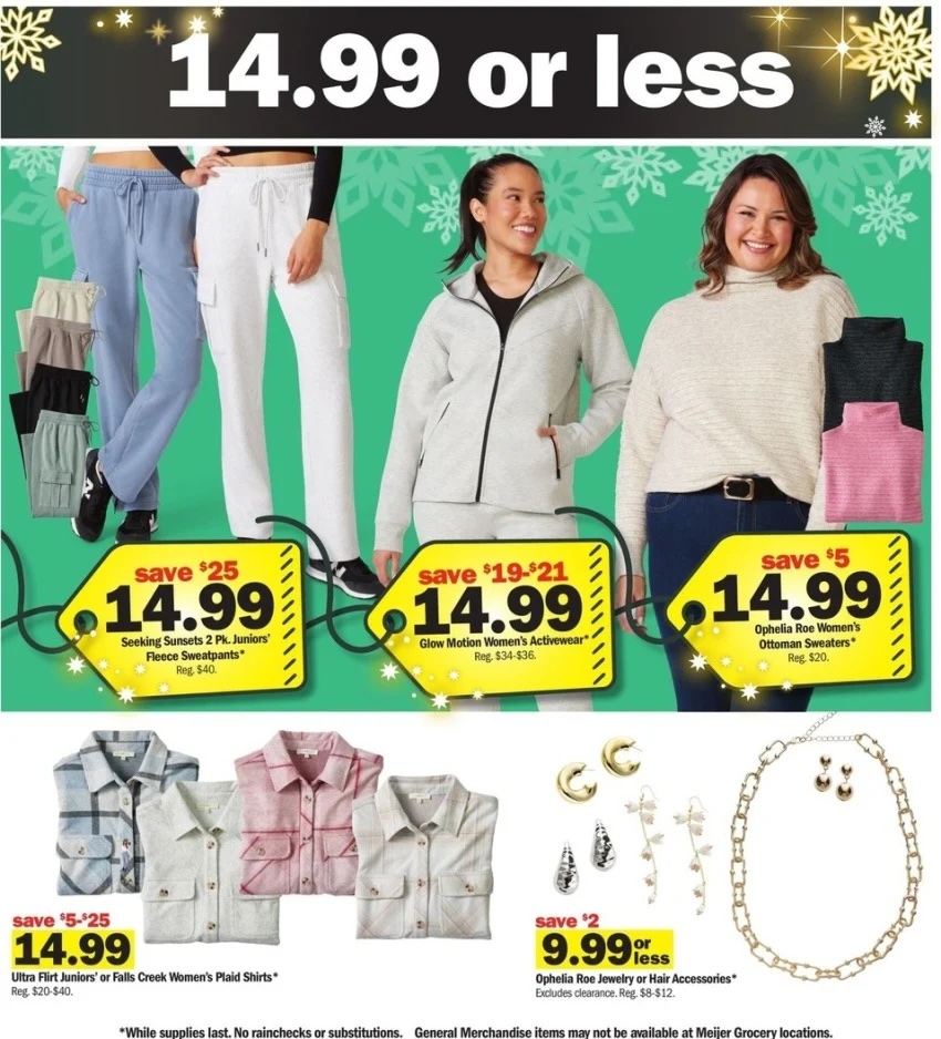 Meijer 2024 Black Friday ad