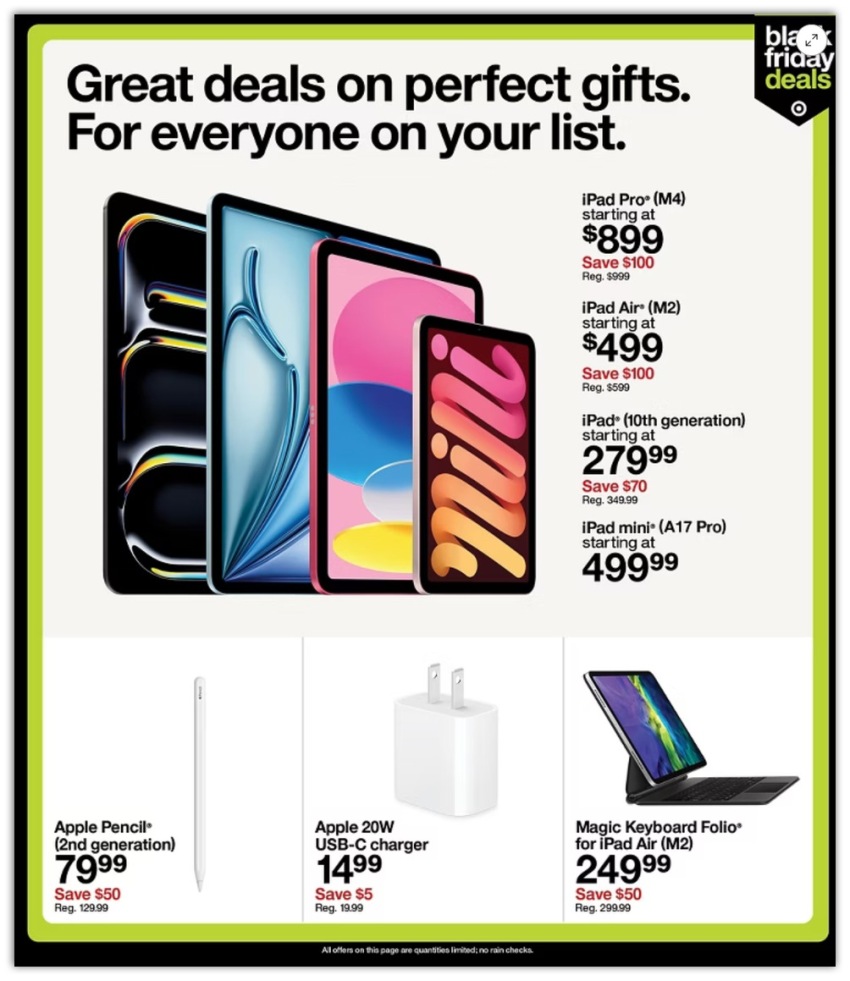 Complete 85-page Target Black Friday ad is here!