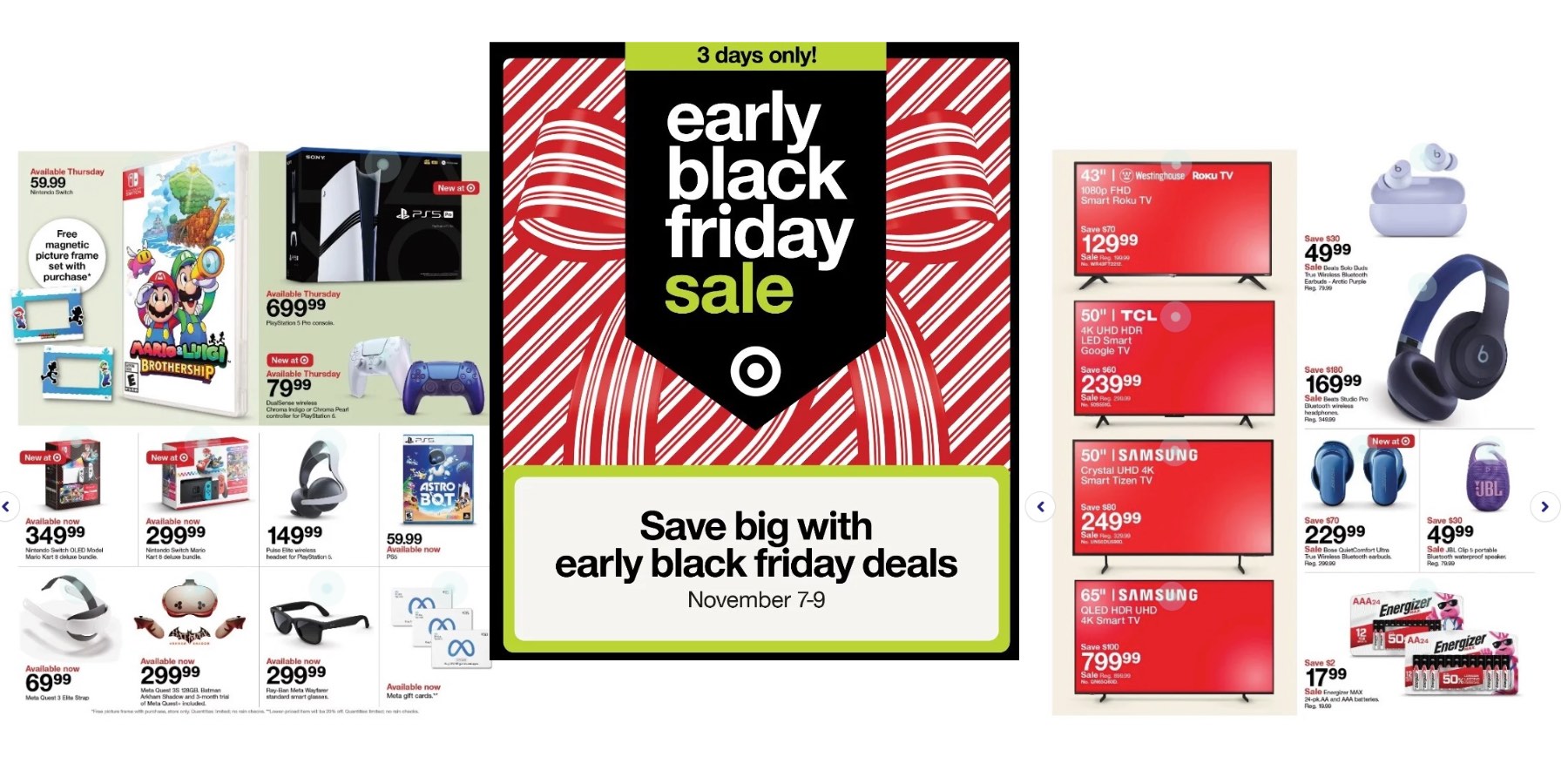 Target Black Friday ad scan details hundreds of upcoming deals