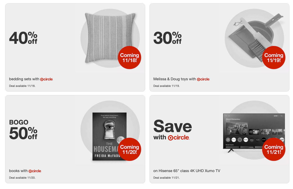 Target Day 17 early Black Friday Deals of the Day