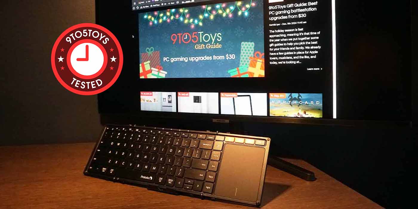 Tested: The XK01 TP foldable keyboard from ProtoArc