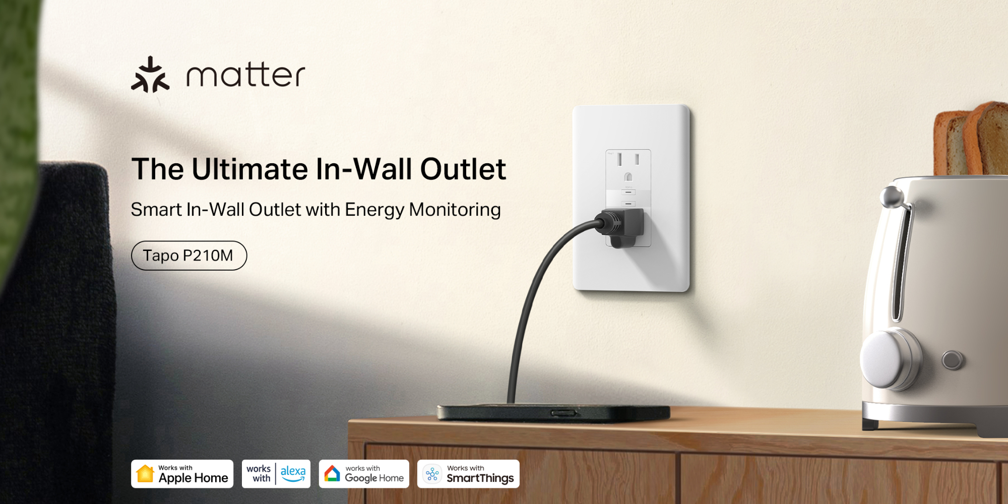 TP-Link launches new Matter-ready Tapo In-Wall Outlet with energy ...