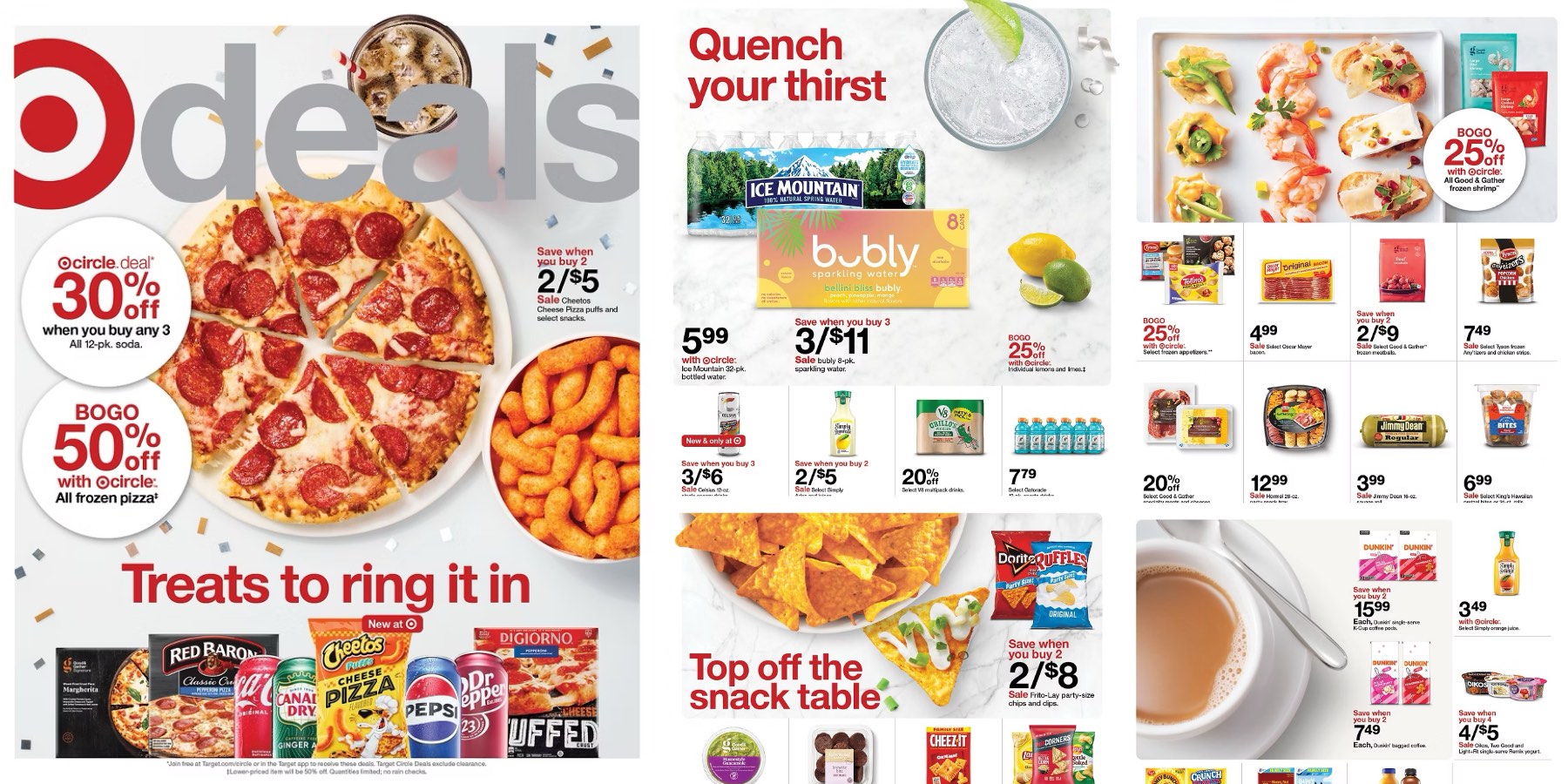 Target 28-page New Year’s Eve sale ad