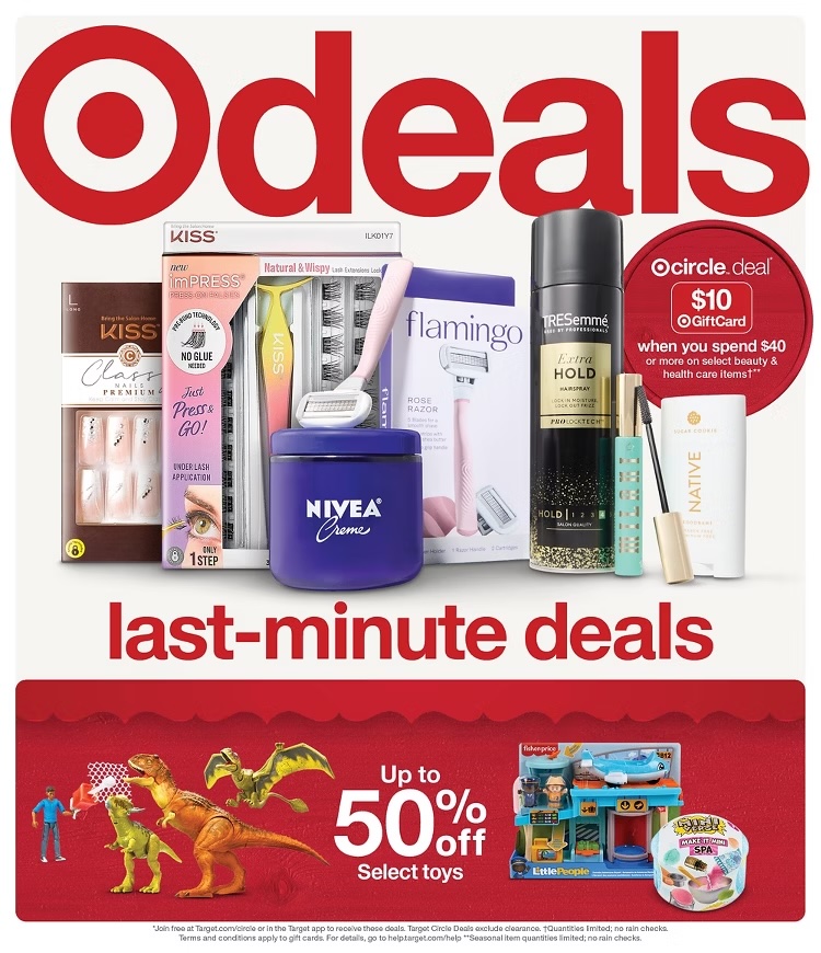 Check out Target's new 48-page holiday deal ad for all of this weekend ...