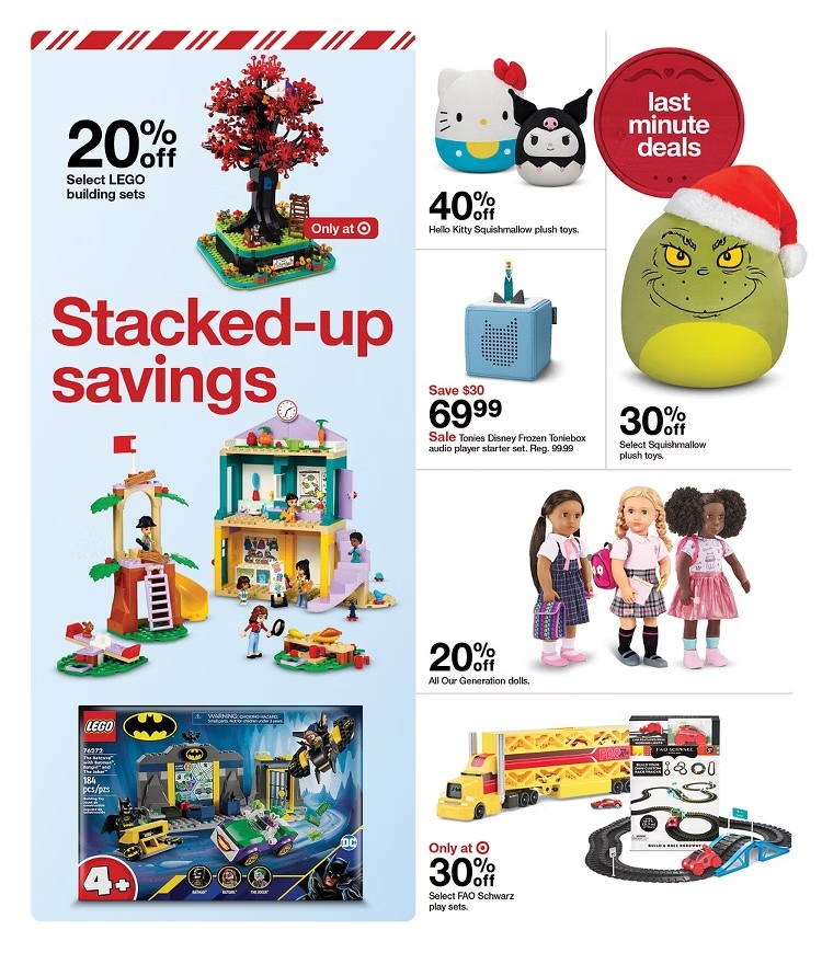 Check out Target's new 48-page holiday deal ad for all of this weekend ...