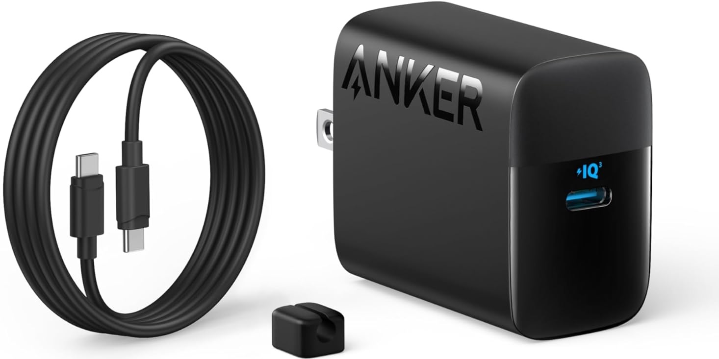 Grab two Anker 45W USB-C wall chargers with a pair of cables at just ...