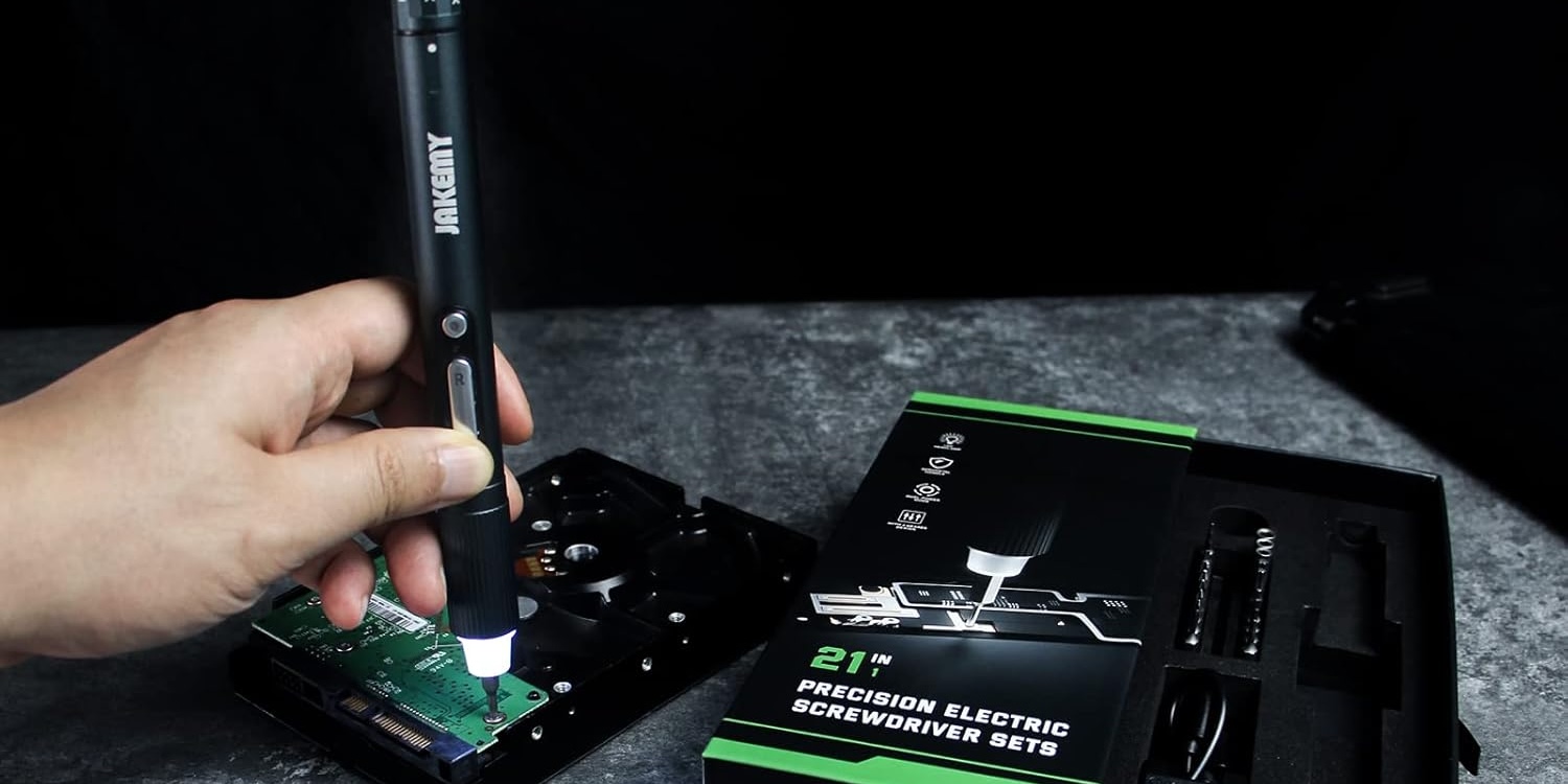 This 21-in-1 electric precision screwdriver kit is back down at just ...