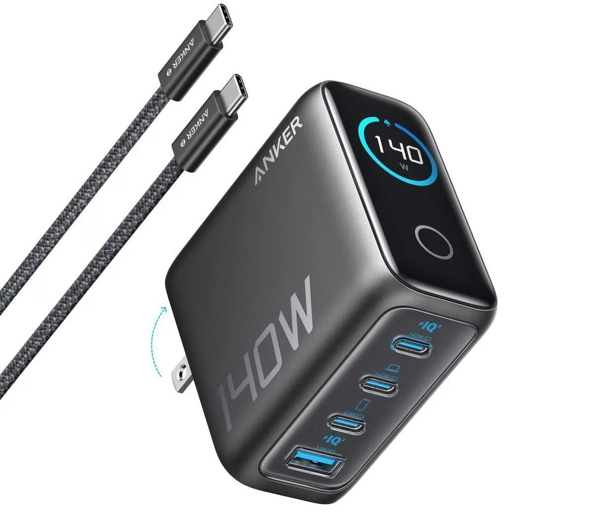 Anker debuts new display-laden chargers at CES 2025