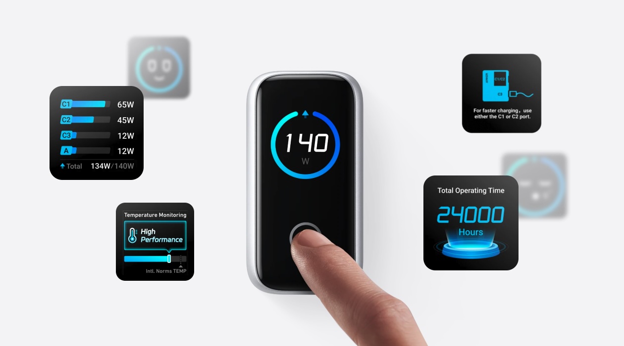 Anker debuts new display-laden chargers at CES 2025
