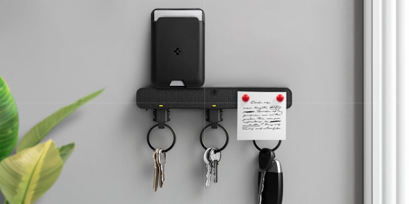 New Spigen magnetic key ring carabiner and wall organizer system