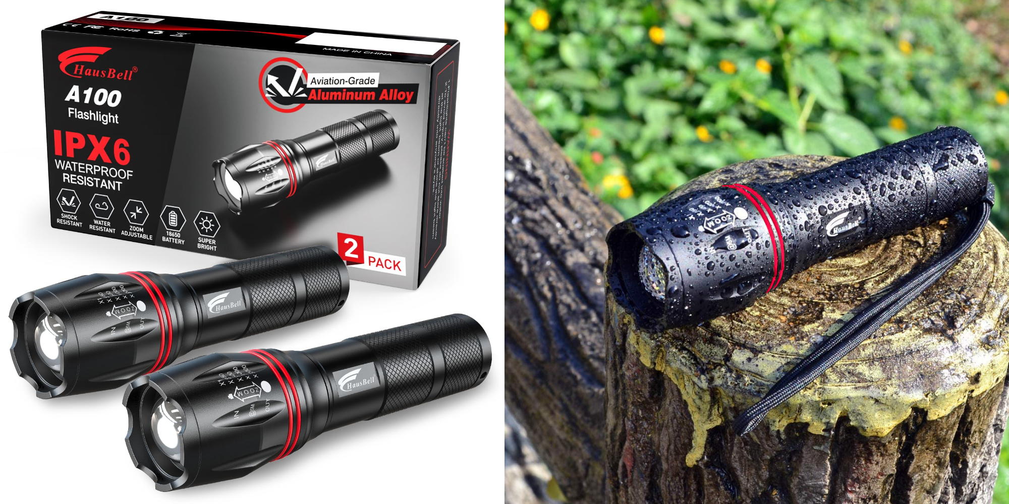 Score two metal, high-lumen EDC flashlights for only $3 each (Save 40%)
