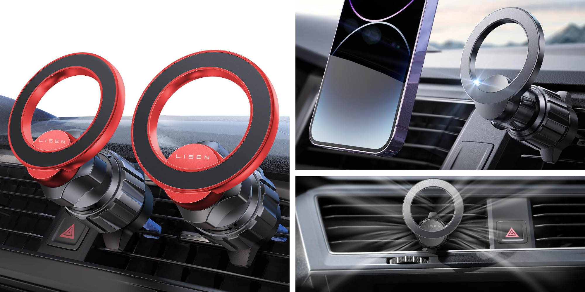 Bag two MagSafe car vent mounts while they're only $4 each (65% off)