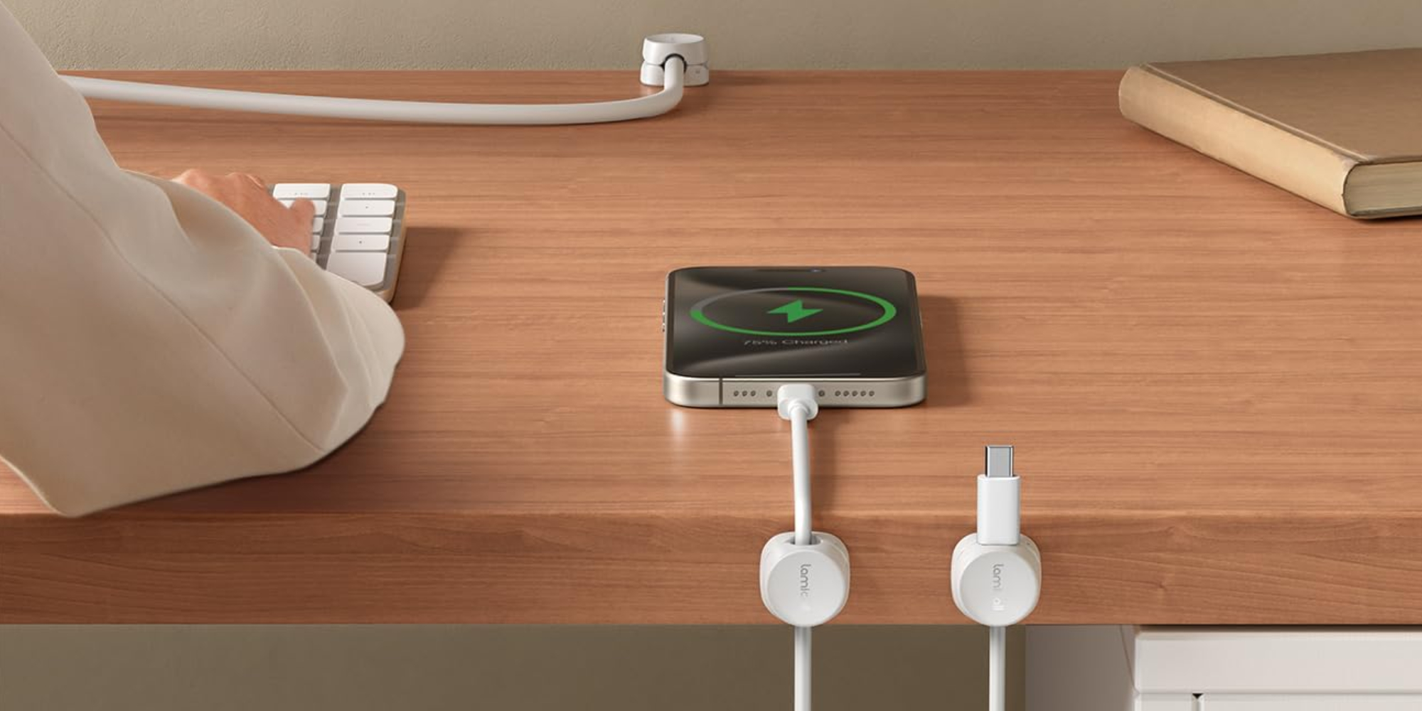 Bag eight spring-loaded cable clips while they're only $1 each (33% off)