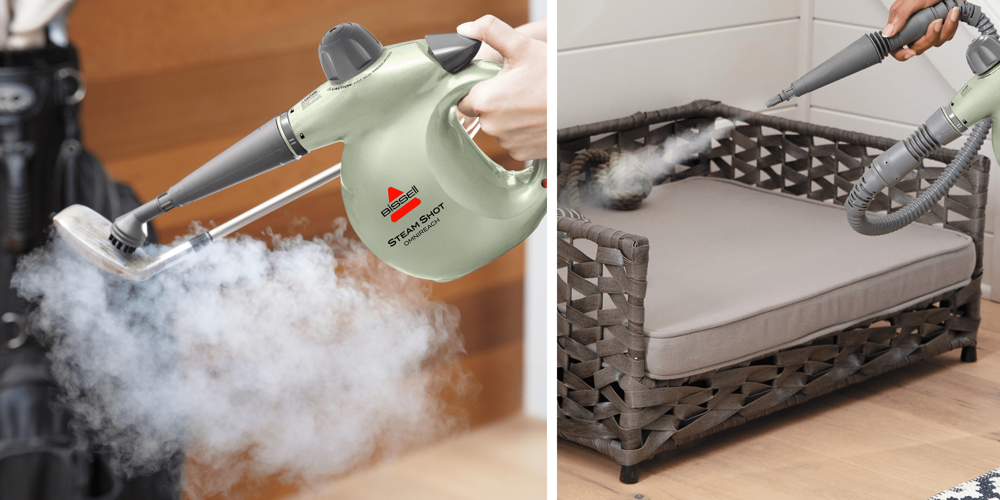Get chemical-free cleaning for various surfaces with Bissell's Steam ...