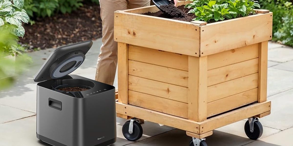 Transform food waste into nutritious soil with Govee's Smart Electric ...
