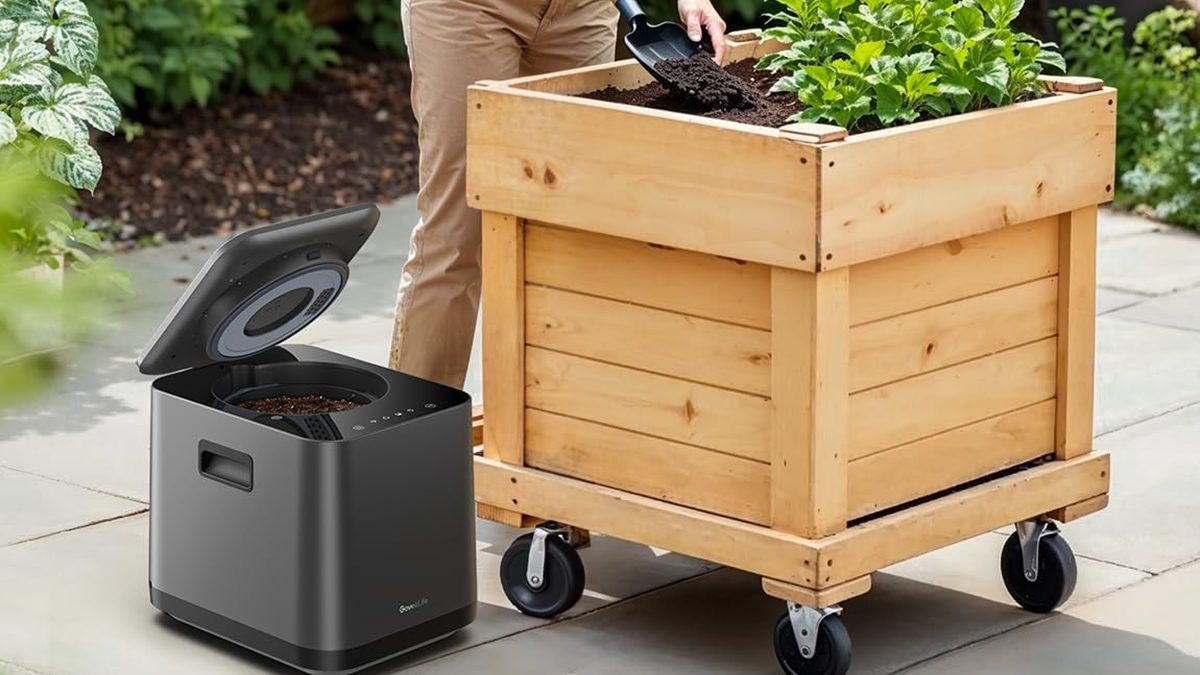 Transform food waste into nutritious soil with Govee's Smart Electric ...