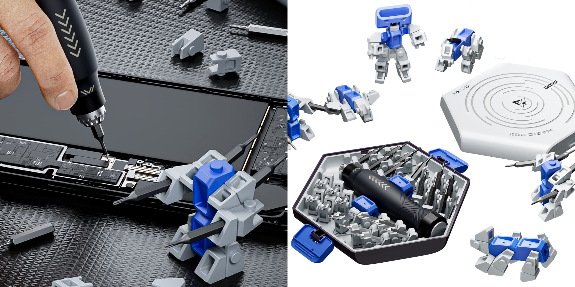 This 25-in-1 DIY precision screwdriver set doubles as a miniature robot ...