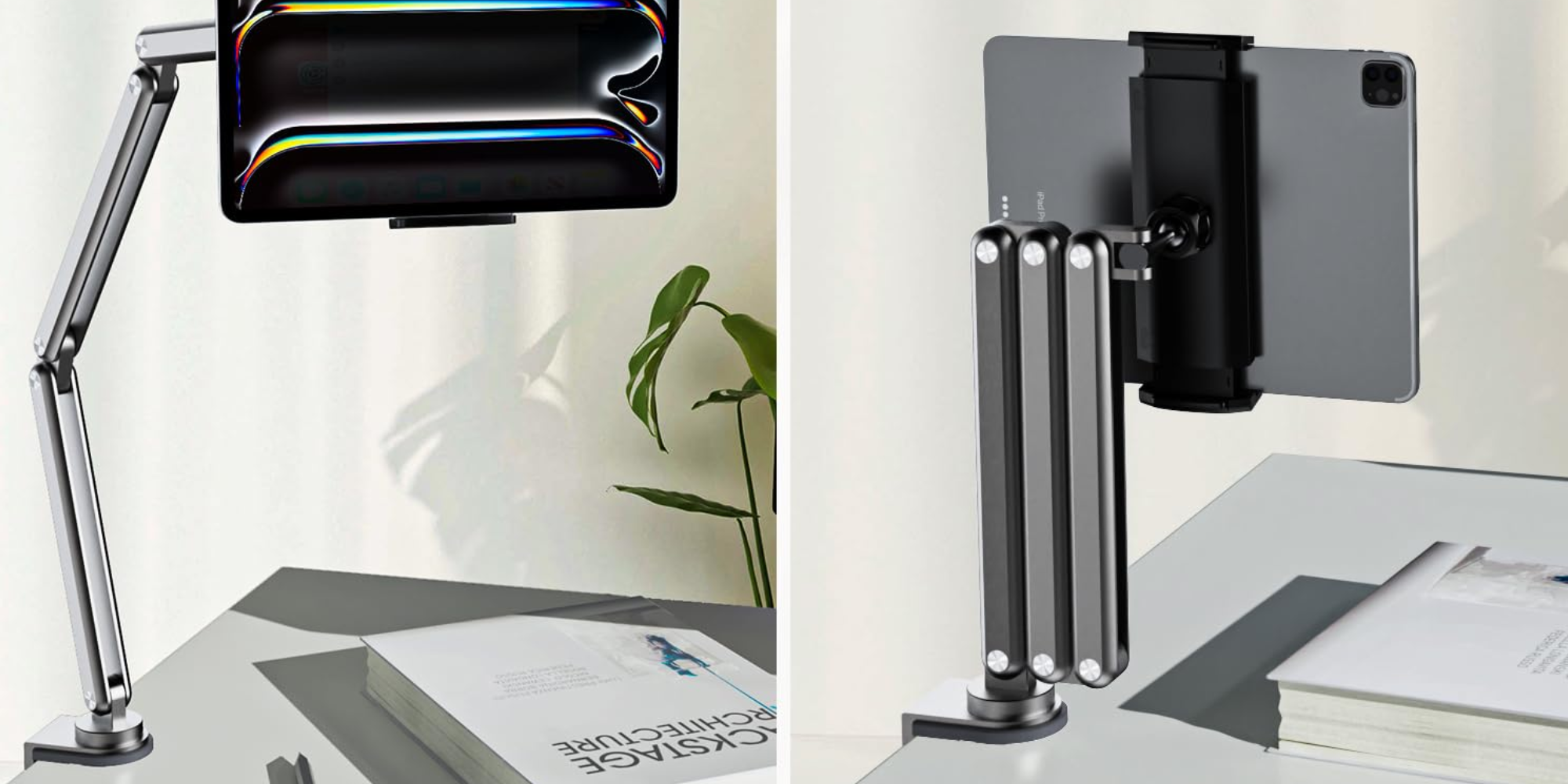 Your macOS Sidecar is gonna look great with this metal iPad desk mount ...