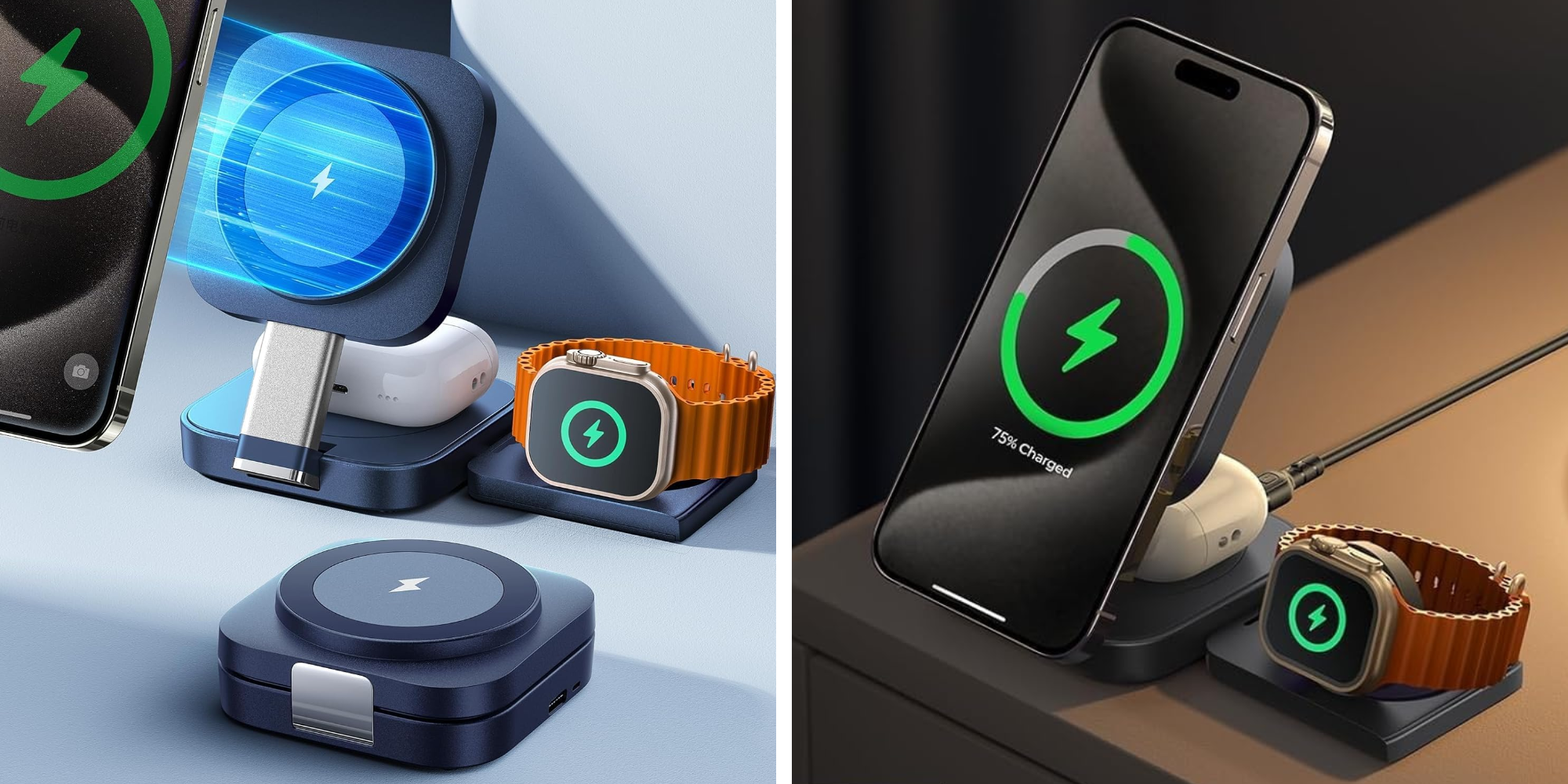 It's hard to beat this collapsible 3-in-1 MagSafe charging station at ...