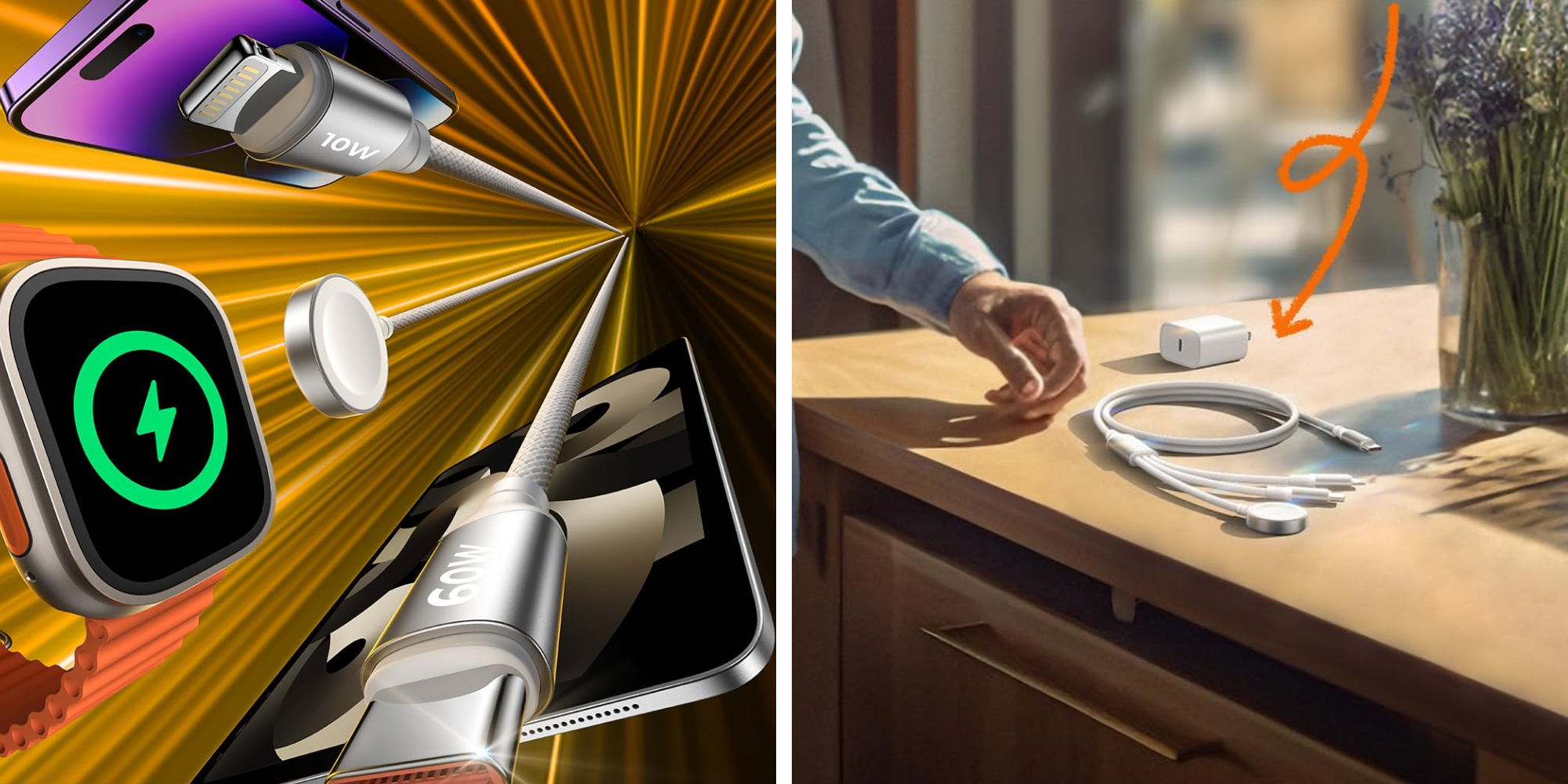 This cable tops off all your Apple gear with USB-C, Lightning, and an ...