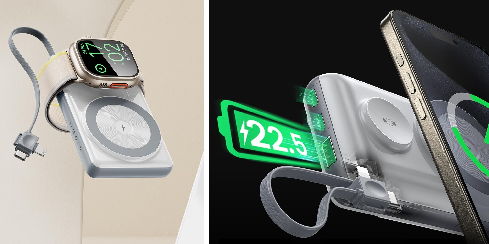 This 4-in-1 10K power bank does it all: MagSafe, Apple Watch, USB-C ...