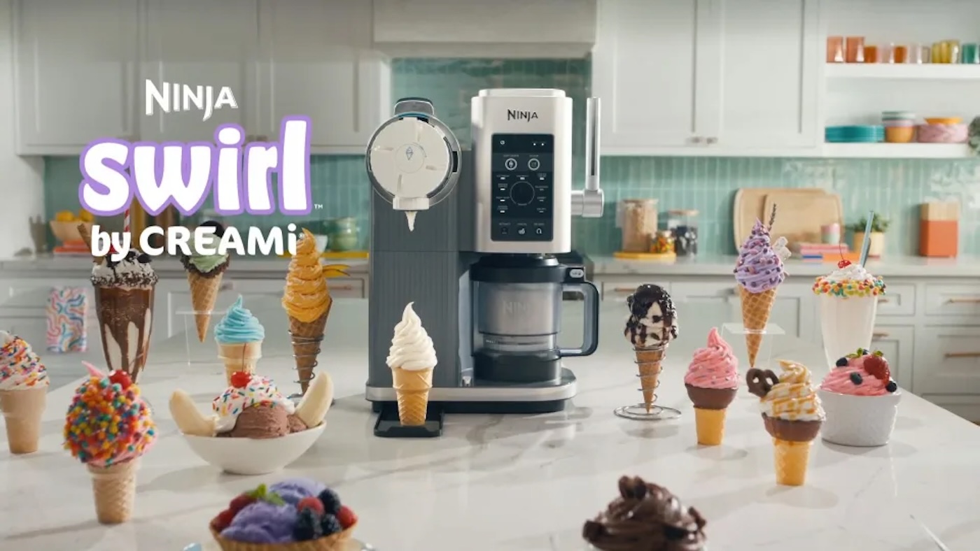 Ninja debuts next-gen Swirl soft-serve CREAMi ice cream maker